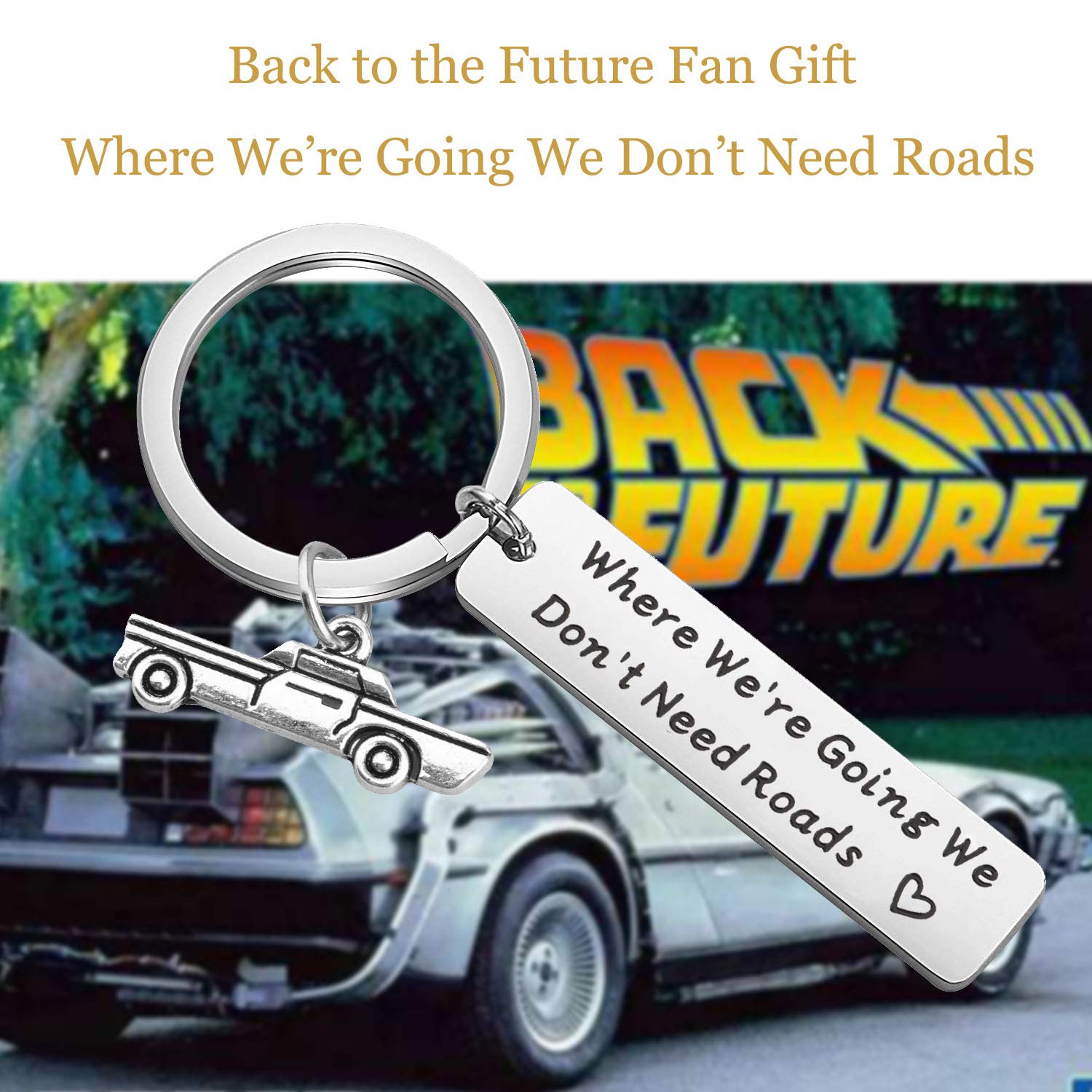Lywjyb Birdgot Explorer Adventurer Gift Where We’re Going We Don’t Need Roads Gift (Need Road ky)