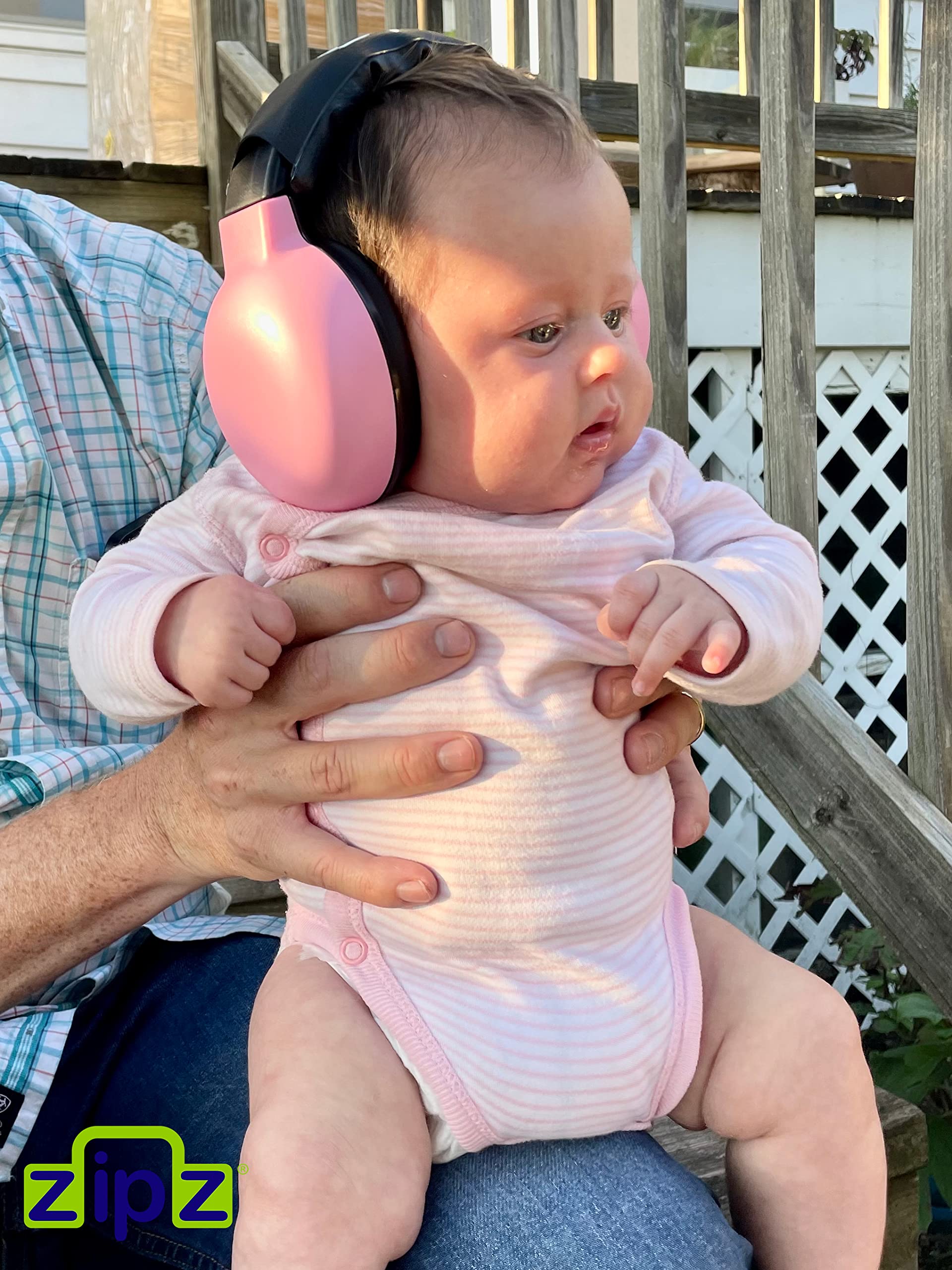 ZIPZ Baby & Toddler Earmuffs β Innovative Design β Change Colors with Magnetic Shells β Hearing Protection Headphones 0-4 yrs