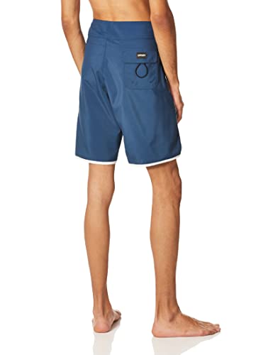 Oakley Men's Solid Crest 19" Boardshort, Poseidon, 36