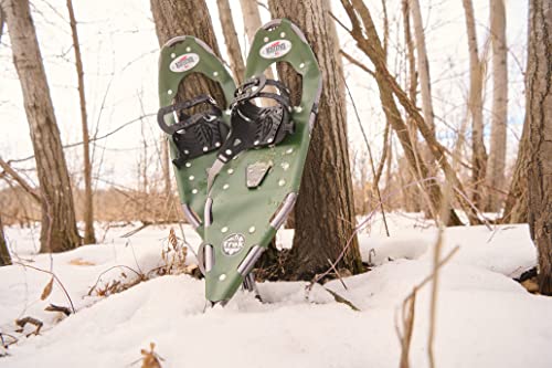 Redfeather Snowshoes Trek 35 SV2,Green - Aluminum - Made in The USA