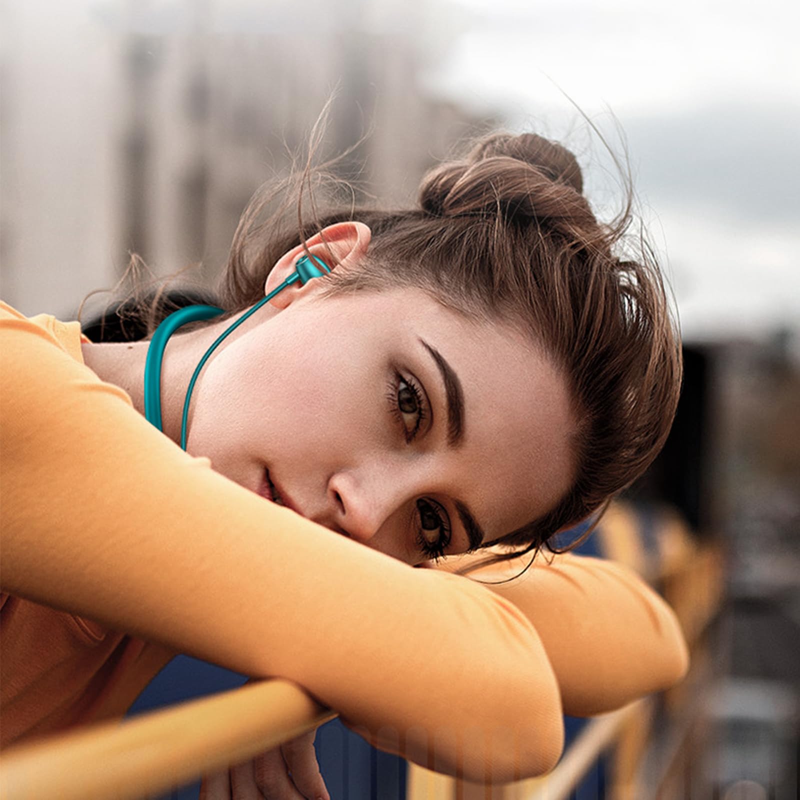 Long Battery Life neckband bluetooth headphones, X6 (100H Playtime) & X9i(200H Playtime),LED Power Display,in Ear Wireless Headset with Noise Cancelling Microphone, USB-C Fast Charging Stereo Earbuds