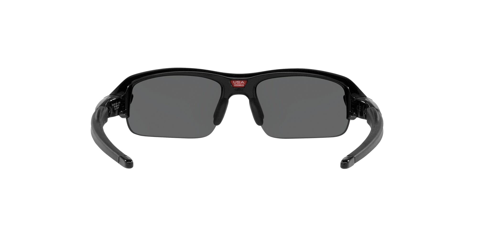 Oakley Youth OJ9008 Flak XXS Square Sunglasses, Polished Black/Prizm Black, 58 mm