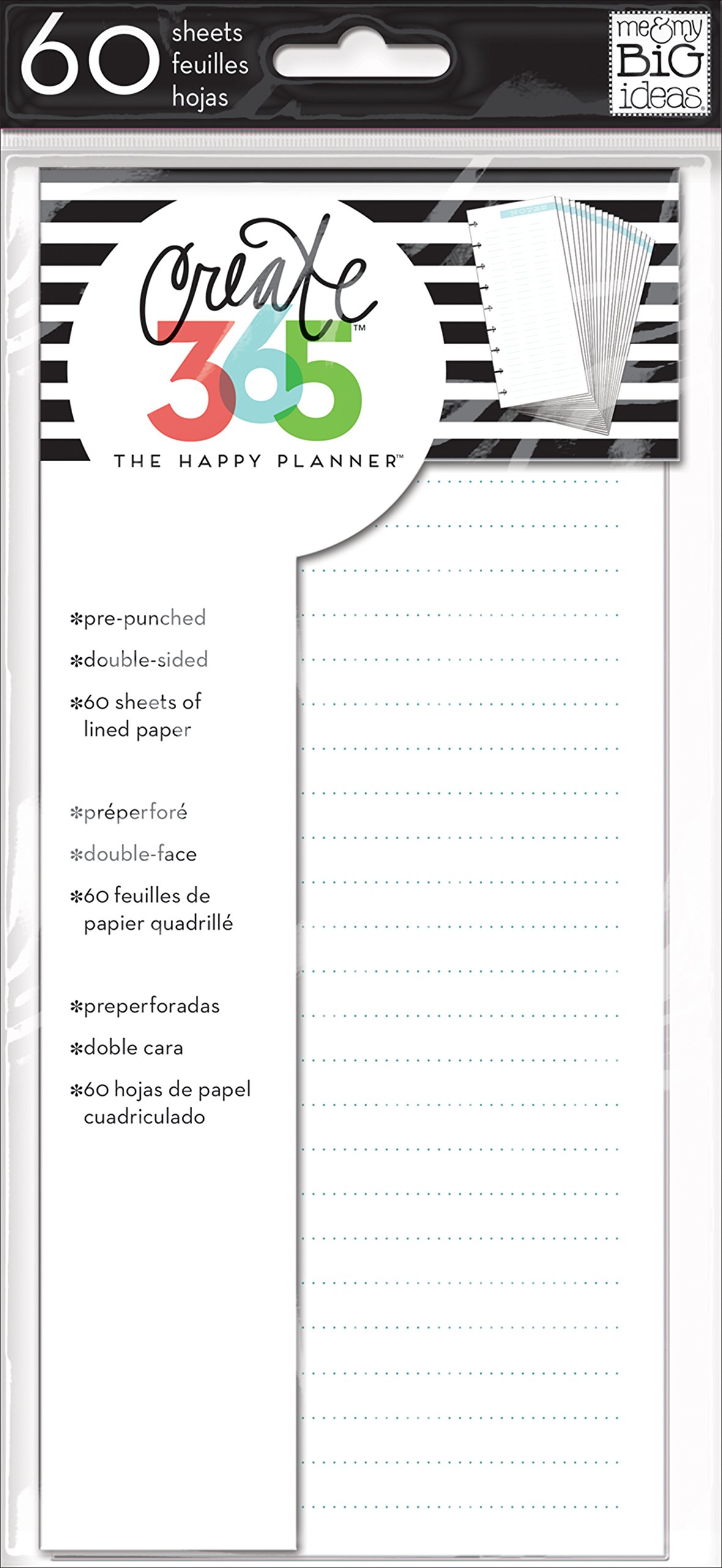 me & my BIG ideas Half Sheet Planner, Blue
