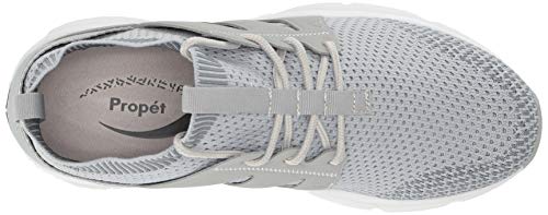 Propet Women's Stability Strider Shoe, Grey, 5 Wide Wide US