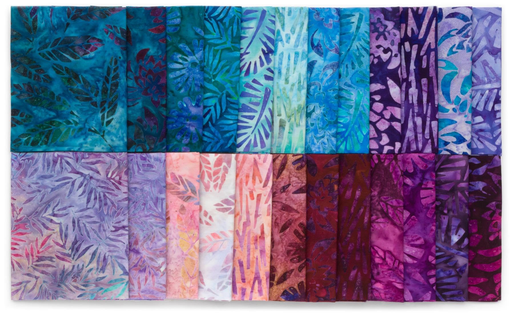 Lunn Studios Artisan Batiks Kapua 24 Fat Quarters Robert Kaufman Fabrics FQ-2009-24