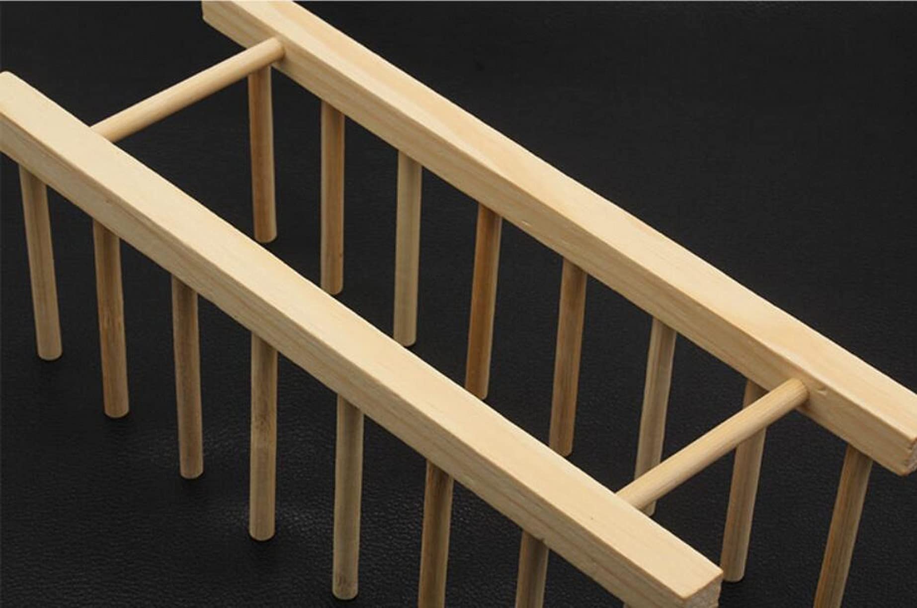 YJIUYUANQ Foldable Wooden Thread Holder 16 Spools Sewing Embroidery Thread Rack Organizer Wall Hanging Cones Stand Shelf Tool(Large),1PC