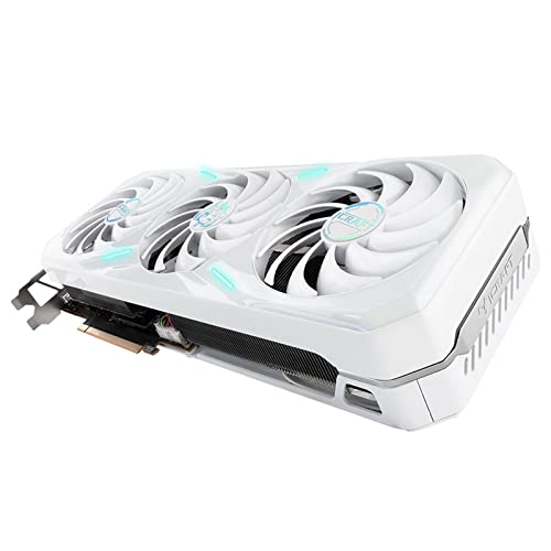 maxsun Geforce RTX 4070 Ti iCraft Limited Edition OC 12GB GDDR6X Video Graphics Card GPU for Computer Gaming PC HDMI2.1 DLSS 3.5 PCIE 4.0 X16 RGB 𝗔𝗻𝗶𝗺𝗲 𝗪𝗵𝗶𝘁𝗲 𝗚𝗣𝗨