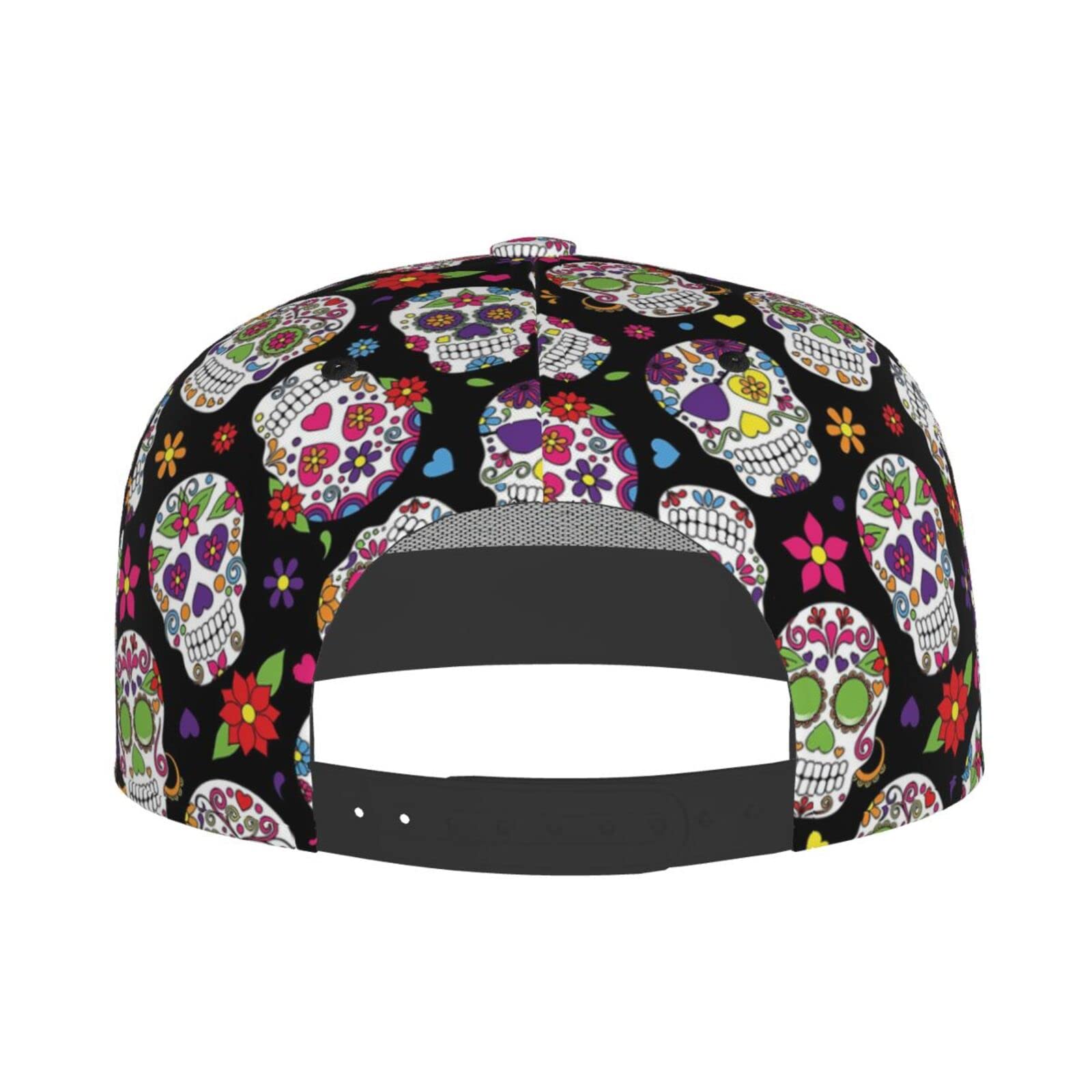 Tegcuid Baseball Cap Hip Hop Snapback Hat Fashion Flat Bill Brim Adjustable Dad Hats for Men Women