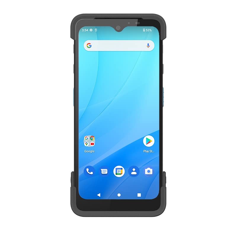 Unitech America 5G Rugged Touch Computer, Smartphone PA768, Android 12 with GMS, BT, WiFi, WLAN 6E (2.4GHz & 5GHz & 6GHz), WWAN 5G, Camera, GPS, HF, NFC, PA768-QANFRMDG