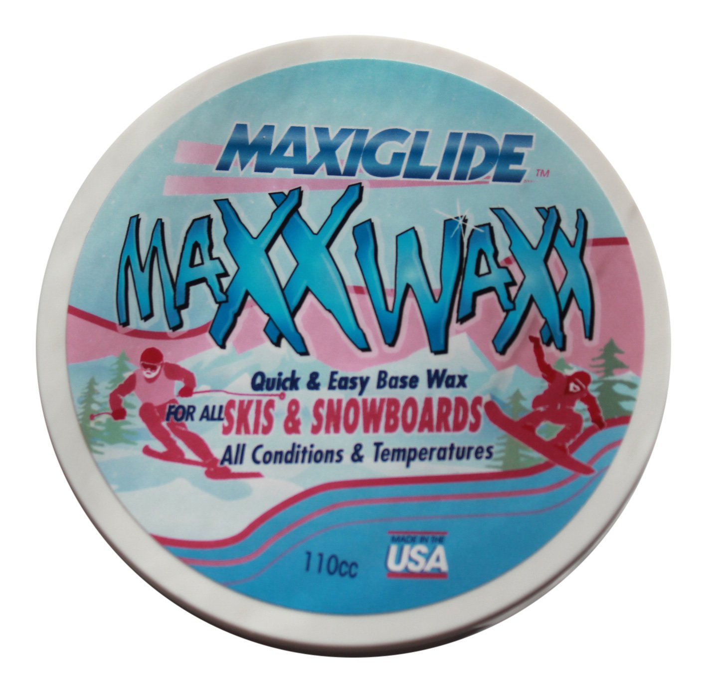 Maxiglide Maxx Waxx Ski and Snowboard Wax 110cc Container