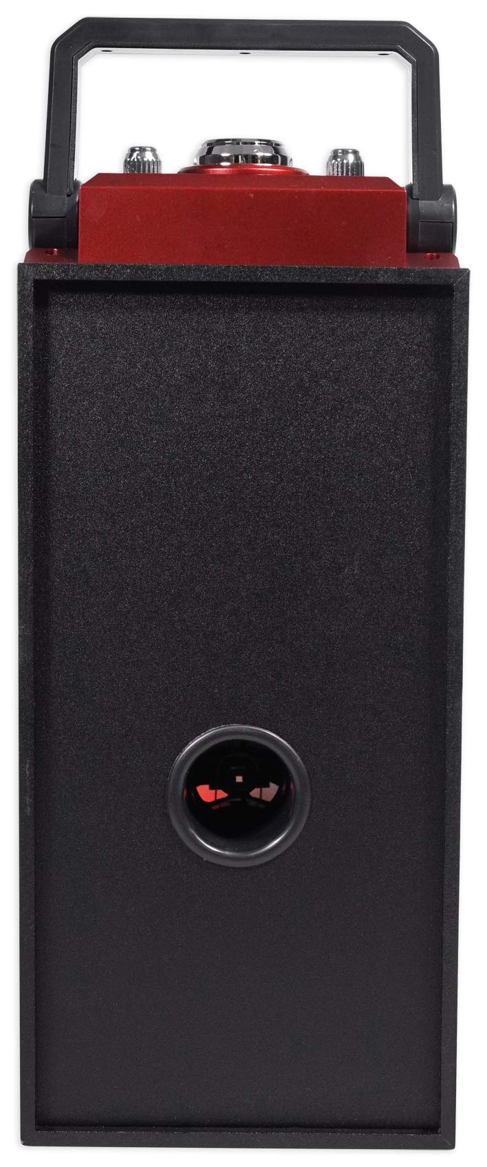 NYC Acoustics X-Tower Dual 4" Bluetooth Speaker w/Sound Activated LED's+Remote Bundle with Rockville RWM1203VH VHF Wireless Dual Handheld Microphone System/Digital Display