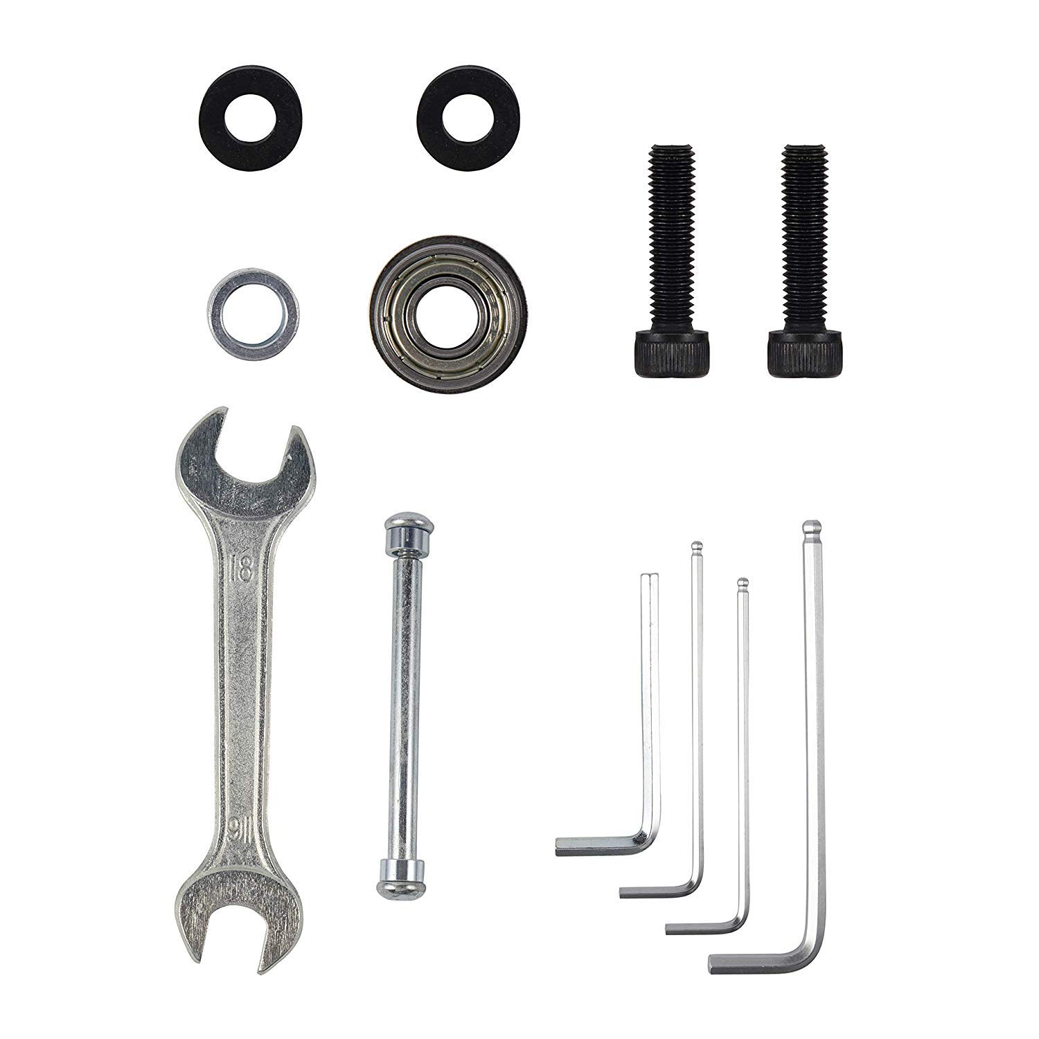 Monorim V4 Front Scooter Suspension Upgrade | Compatible w/Xiaomi M365, M365 Pro, 1S, Pro 2, Essential Models | Scooter Parts for Safer, Smoother, More Comfortable Ride - Black & Blue