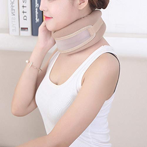 Neck Support Collar Sponge Neck Brace Adjustable Cervical Collar Warm Collar for Neck Injury Recovery XL