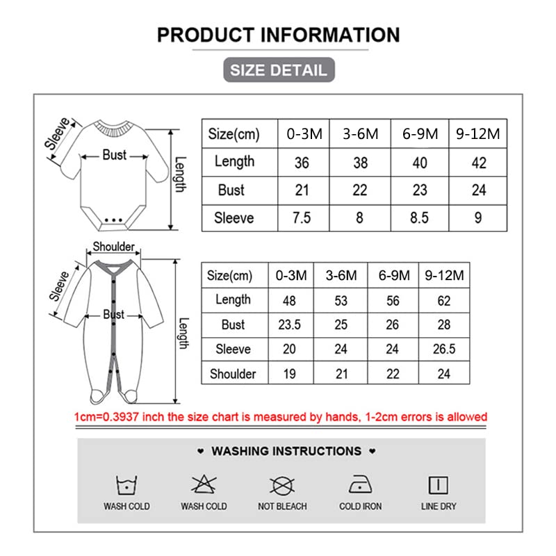 ZAV Unisex Infants Clothes 5-pack Short Sleeve Bodysuits And 3-pack Baby Footed Jumpsuits