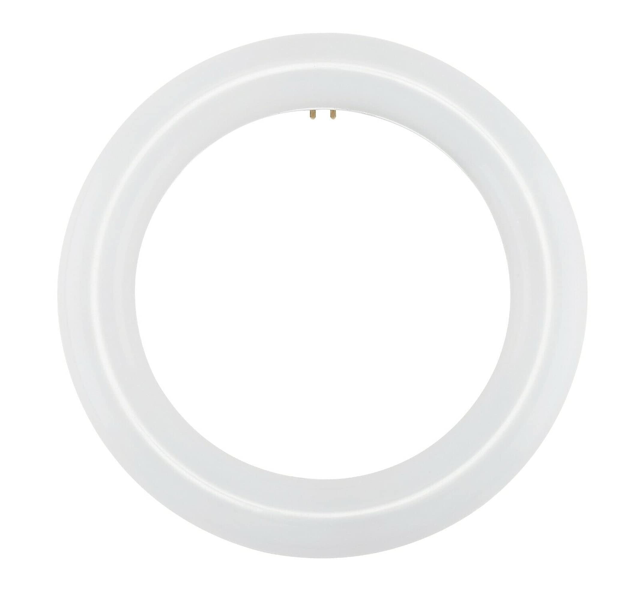 NYLL - 6 Inch/ 6" Plug & Play T9 Circline LED Lamp - Warm White (2700K) Circular Bulb Directly Relamp & Replace 20 Watt Fluorescent Bulb FC6T9/WW (without rewiring or modification) - Ballast Required!