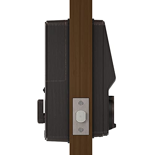 Lockly Secure Pro, Wi-Fi Smart Deadbolt, Keyless Entry Door Lock, PIN GenieĀ® Keypad, 3D Biometric Fingerprint Sensor, Auto Lock - Venetian Bronze (PGD728WVB)