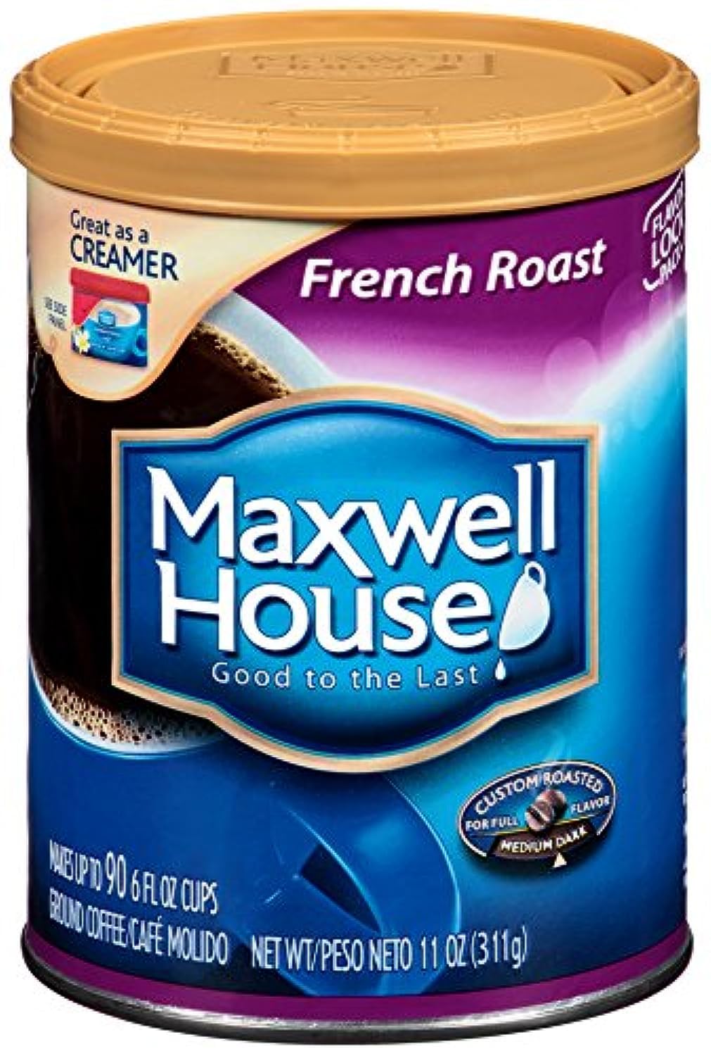 Maxwell House French Roast Dark Roast Ground Coffee (11 oz Bag)