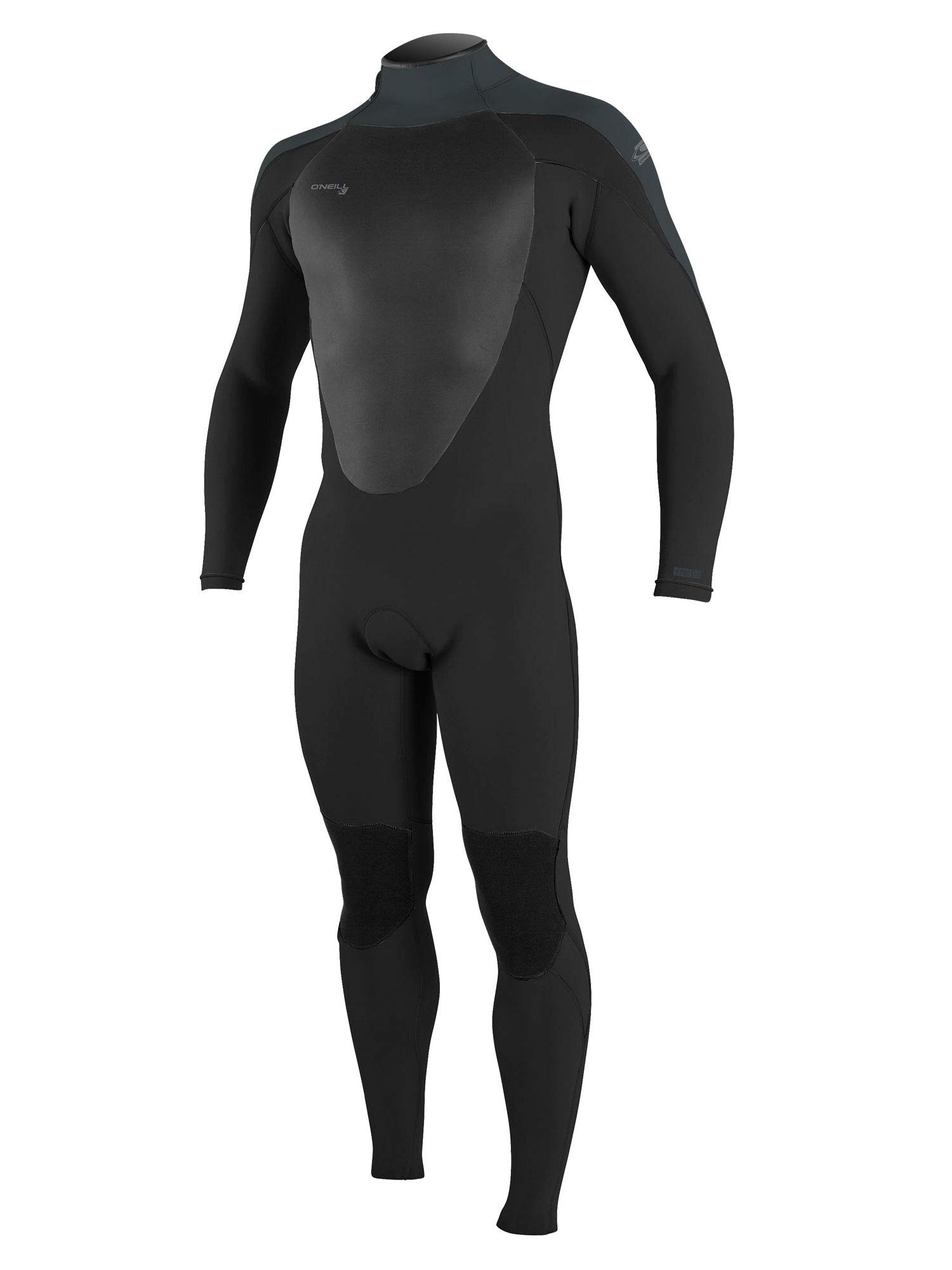 O'Neill Epic 4/3 mm Back Zip Full Wetsuit Black/Gunmetal/Black LT (6'2"-6'4", 180-200 lbs)