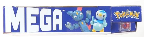 MEGA Pokémon Building Toys Set, Piplup and Sneasel’s Snow Day with 183 Pieces, 2 Poseable Characters and Motion, for Kids