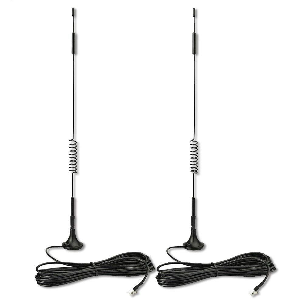 LTE Antenna 4G with TS9 Connector 2 Pack 7dBi LTE Hotspot Antenna Magnetic Base 9.7ft for Hotspot,MIFI,Aricard,Verizon Jetpack 8800L,netgear Nighthawk m1 mr1100,7730l,LB1120,ac791l,ac770s,ac781s