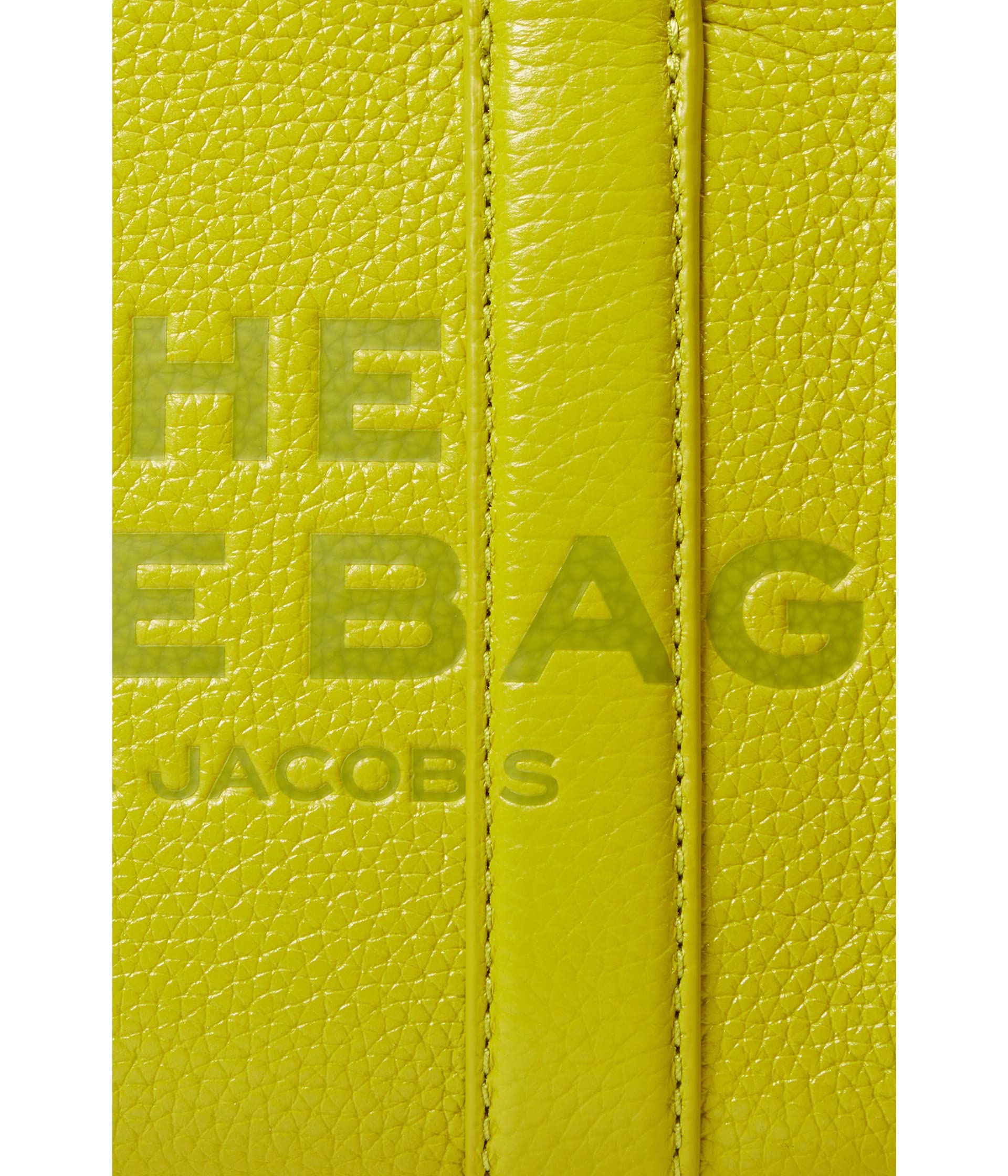 Marc Jacobs The Leather Crossbody Tote Bag Electric Orange One Size