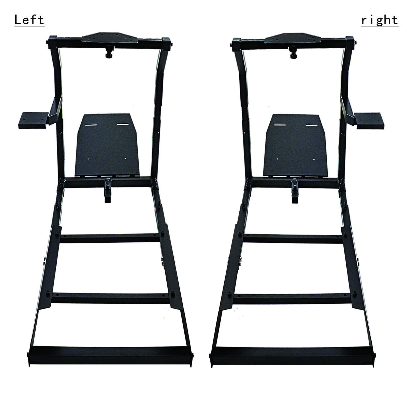 Nejoney Racing Steering Wheel Stand,Three screen stand，Pro Driving Simulator Cockpit Compatible with PS4 PS3