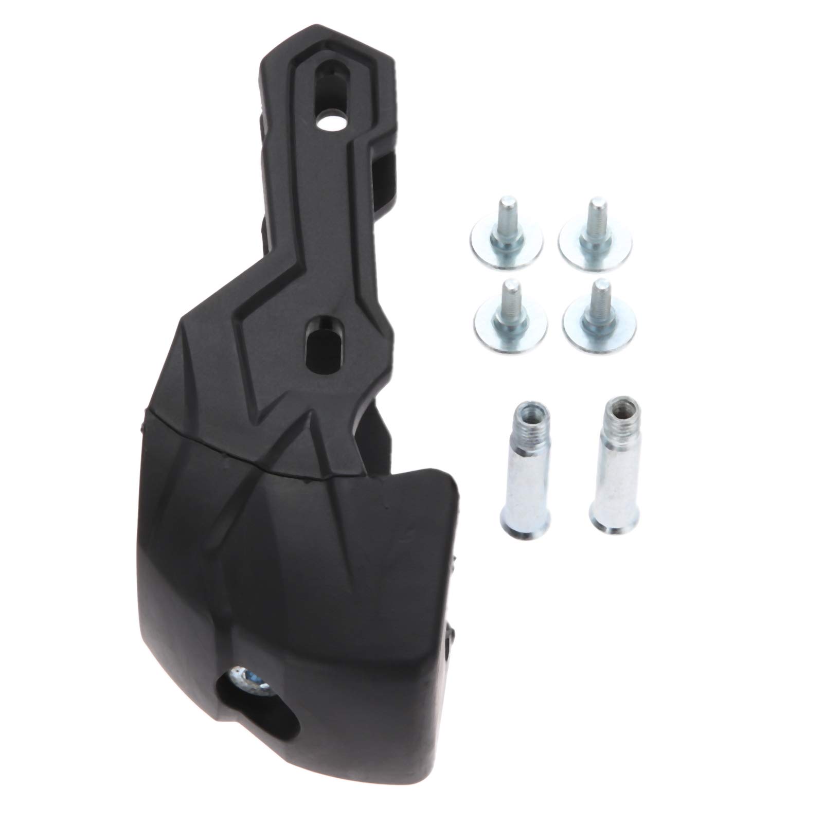 MUXSAM 1Pc Roller Skate Brakes Block Pad, Universal Skating Safety Brake Pad, Non-Slip Brake Pad Skateboard Parts for Inline Roller Skate(Black)