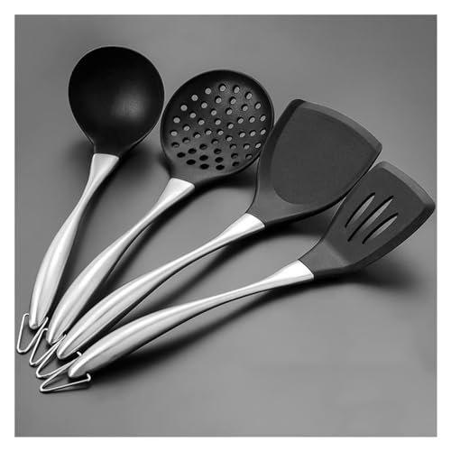 LMMDP Anti-scalding Handle Kitchen Utensils Set Kitchen Household Cooking