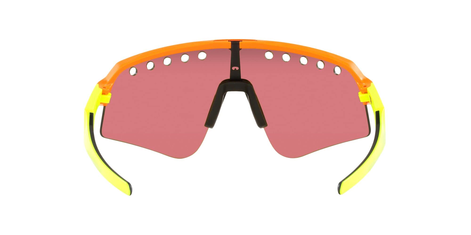 Oakley Men's Oo9465 Sutro Lite Sweep Rectangular Sunglasses, Orange/Prizm Trail Torch, 39 mm