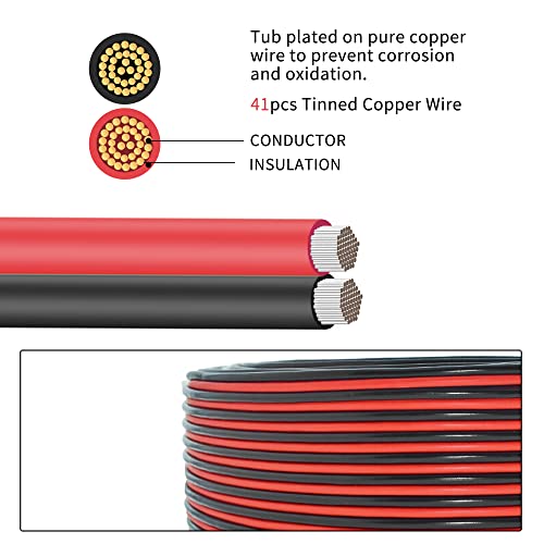 YACSEJAO Solar Charging Splitter Cable Solar Panel Extension Cable 14AWG High Power Pole Port Connector for Portable RV Solar Generator Power Station