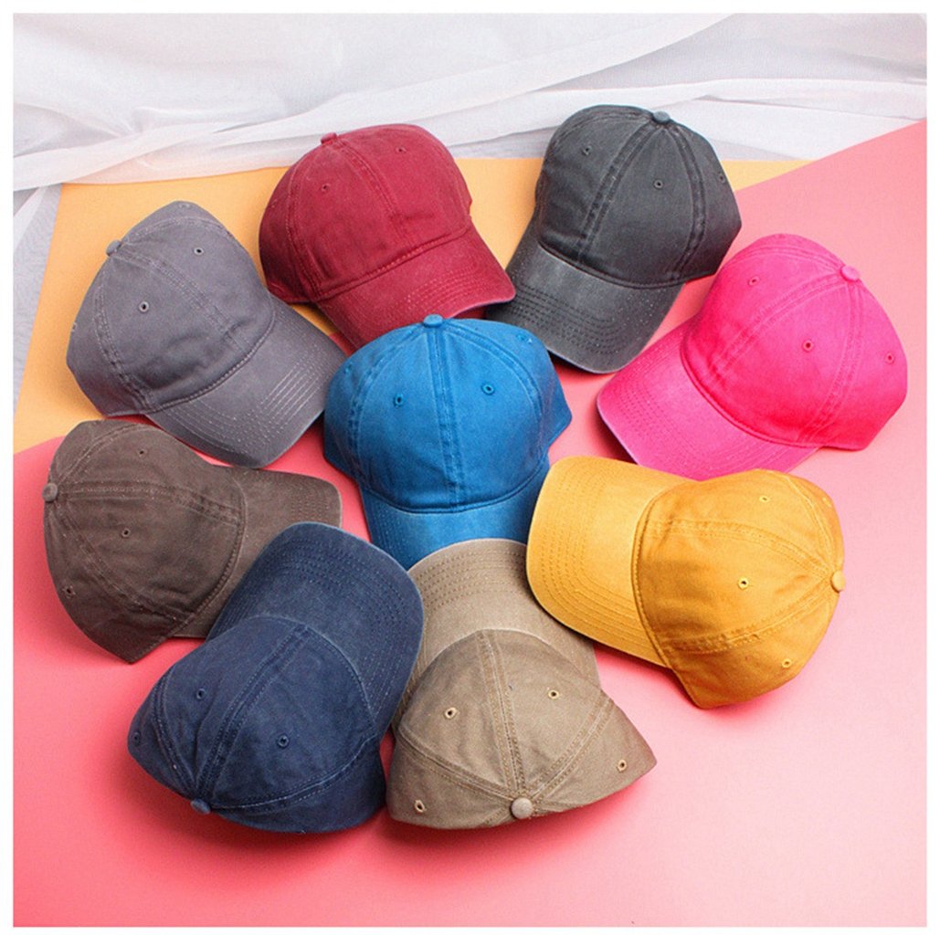 Men Women Custom Text Embroidered Denim Hat Team Christmas Adjustable Snapback Baseball Caps