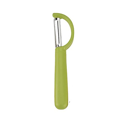 MEGLOB Peeler, 1pc Fast Peeler Fruits Vegetable Peeler Potatoes Peelers Easy Peeling Tools (16.5 * 3.5cm)four Colors (Color : Green)