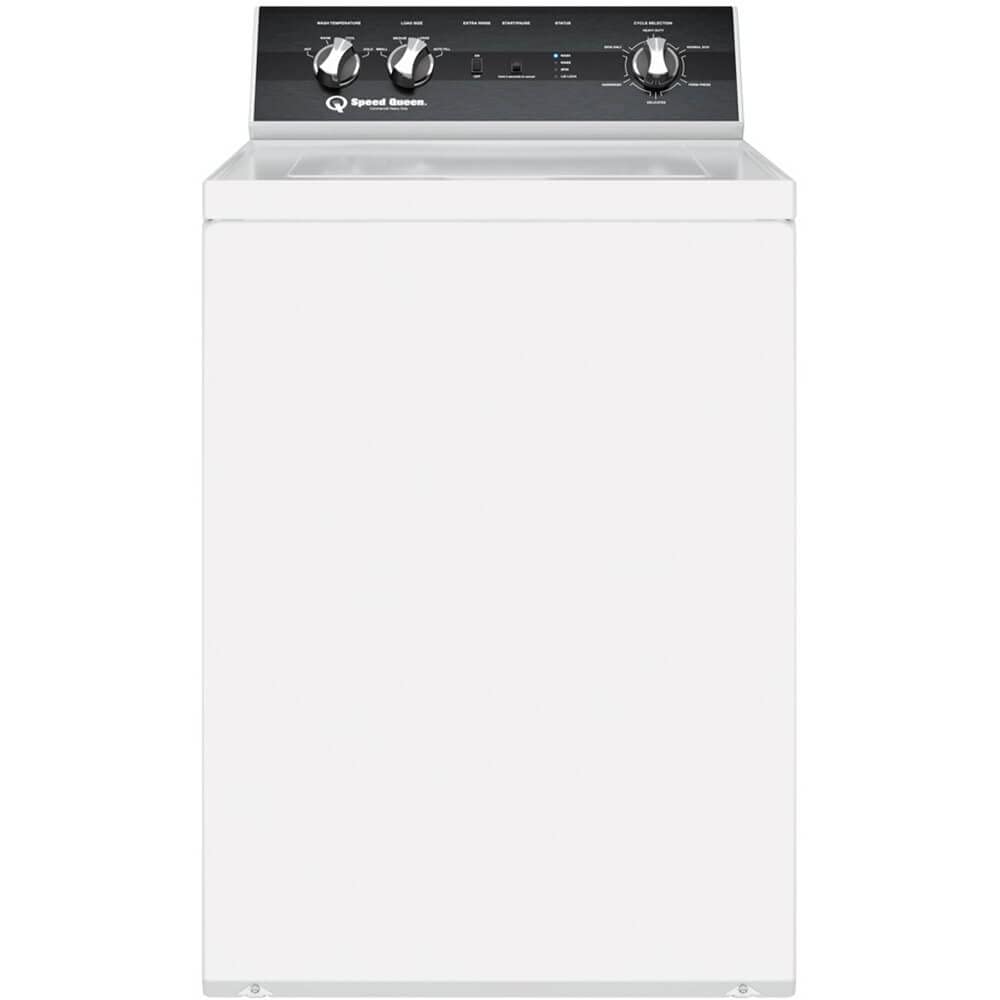 Speed Queen TR3003WN 26" Top Load Washer with 3.2 cu. ft. Capacity, 840 RPM Max Spin Speed, Knob Control, Stainless Steel Tub, in White