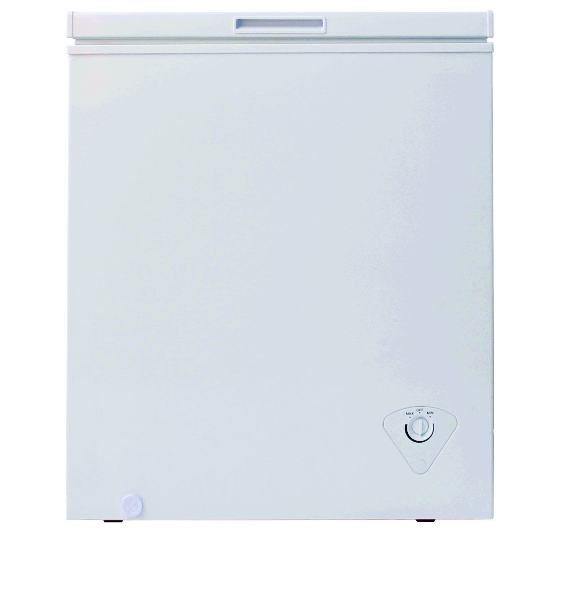 Midea WHS-185C1 Single Door Chest Freezer, 5.0 Cubic Feet, White