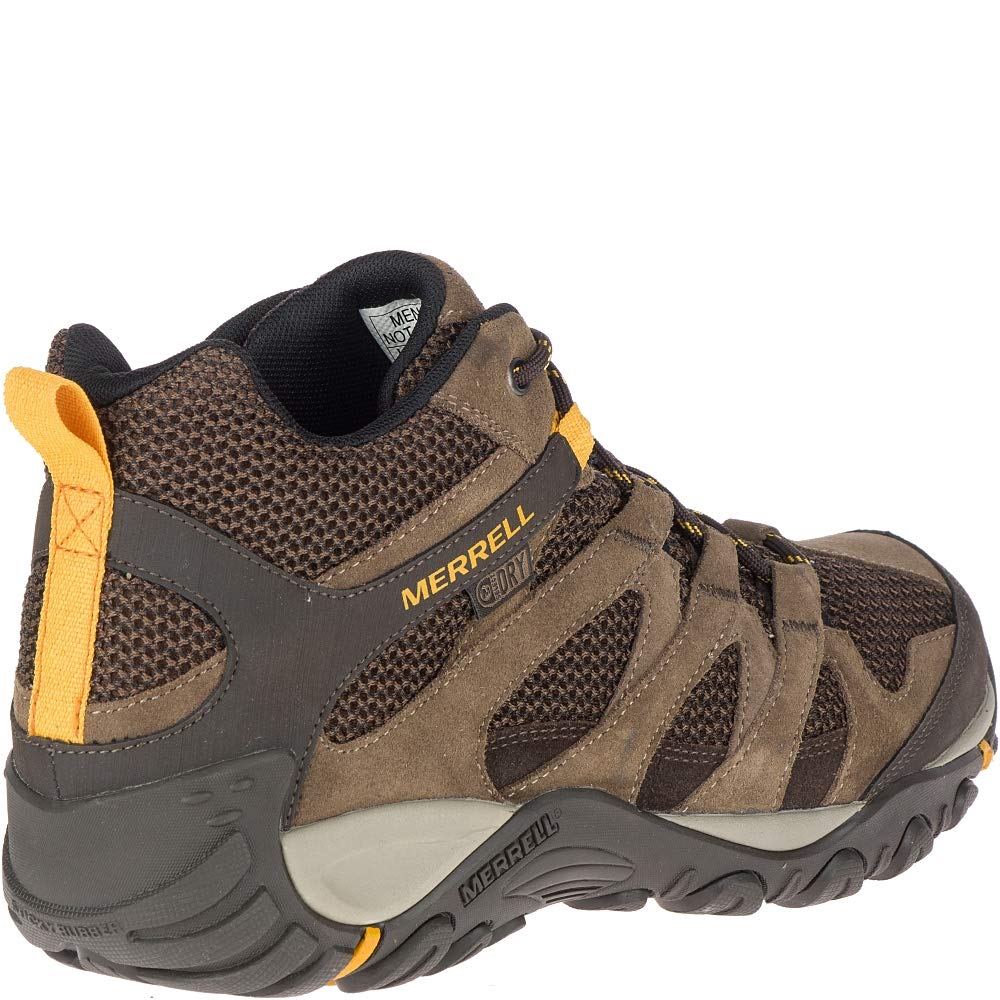 Merrell mens Alverstone Mid Wp Hiking Boot, Merrell Stone, 13 Wide US