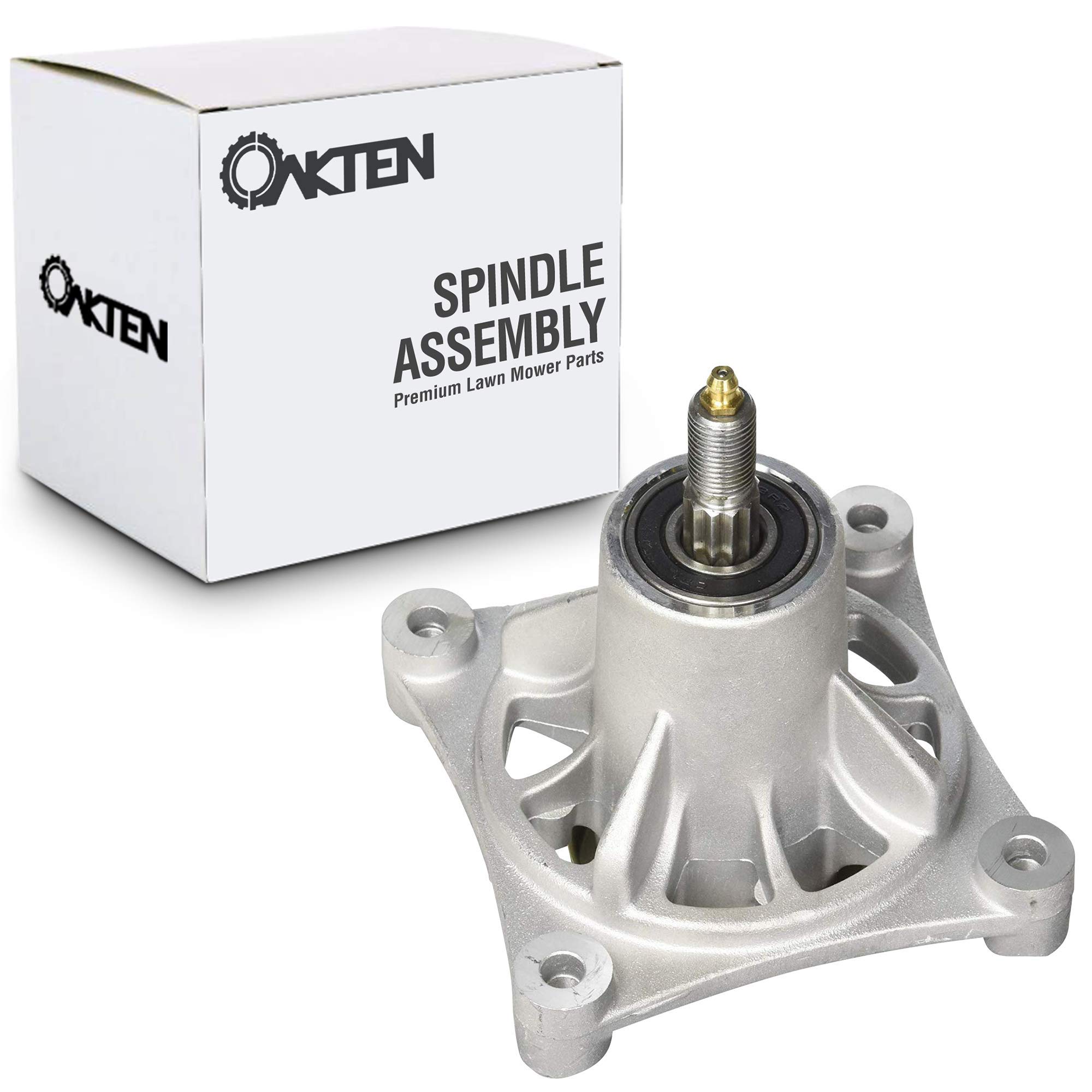 OakTen Spindle Assembly for Craftsman Husqvarna Poulan 46 48 inch Lawn Mower 174356 532174356