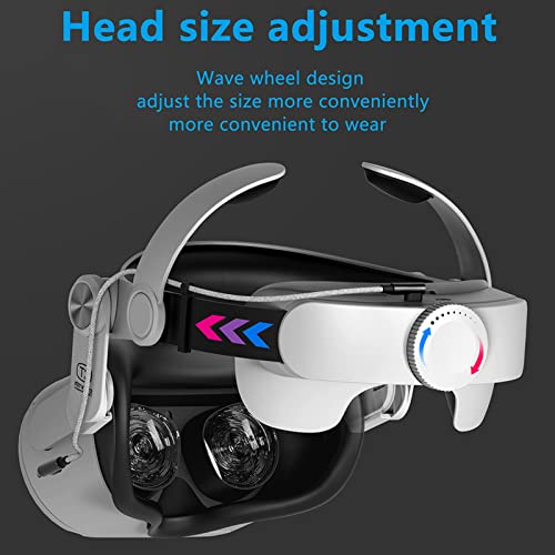Smalibal VR Headset Breathable Electronic Sports Game Lightweight Comfort Elite Strap Replacement for Oculus Quest2