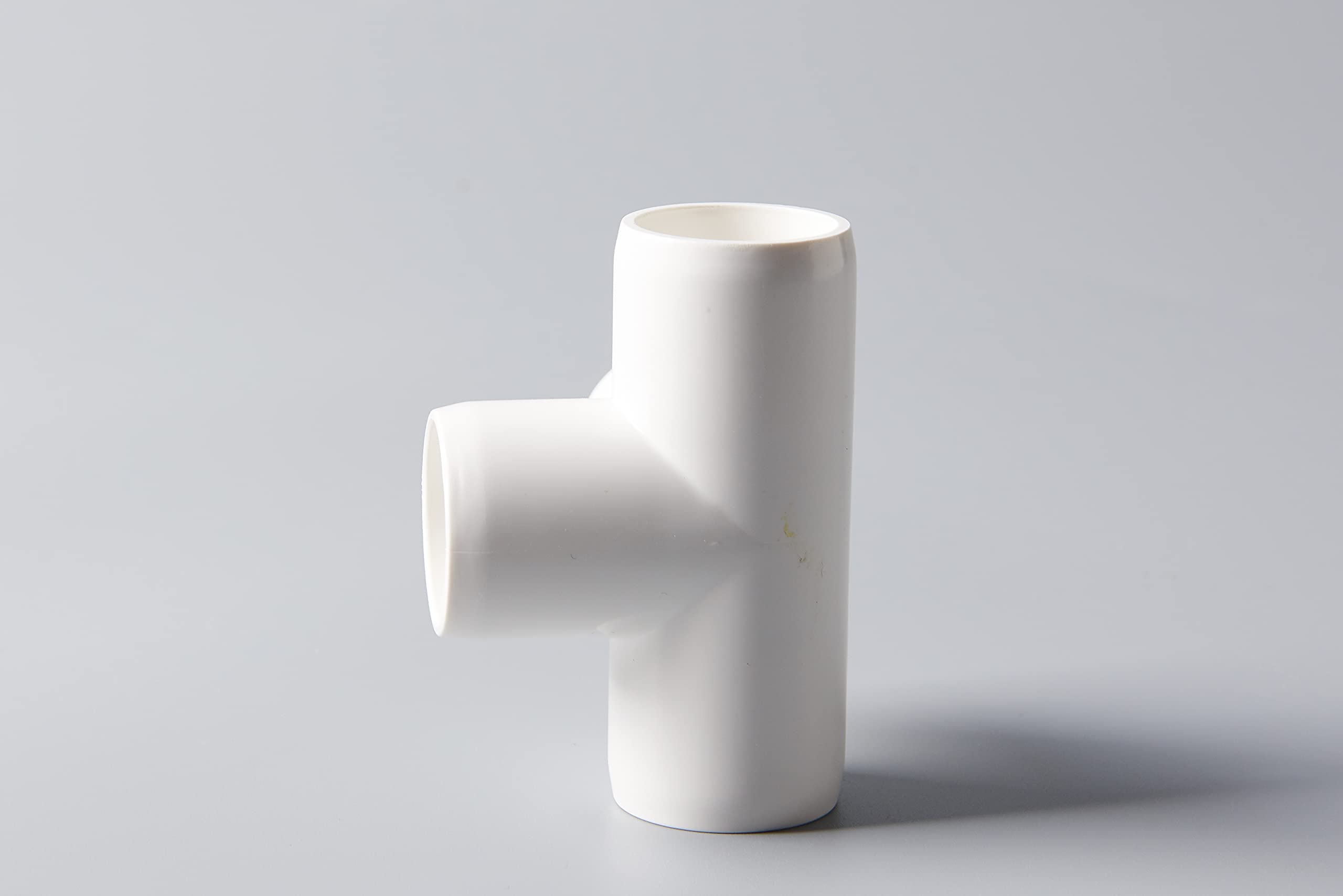 Rainbow Dream 4-Way 3/4 Inch PVC Elbow Corner Tee Fittings, 4 Way PVC Pipe Fitting Connectors - Build Heavy Duty Furniture Grade for 3/4 inch PVC Pipe - 8 Pack, White