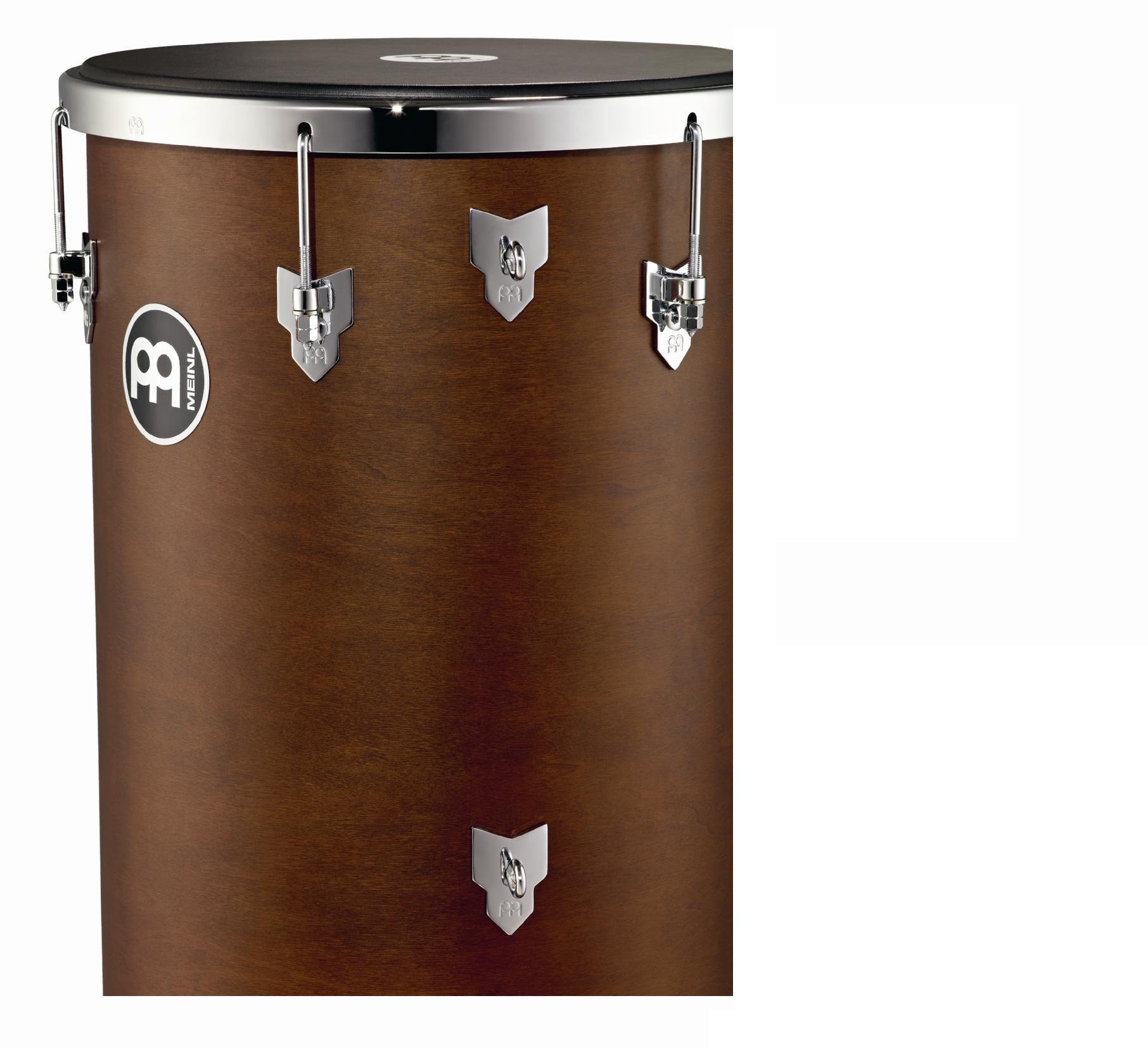 Meinl Percussion TAN1428AB-M Traditional Wood Tantam with 14-Inch Synthetic Head, African Brown, 28-Inch Tall