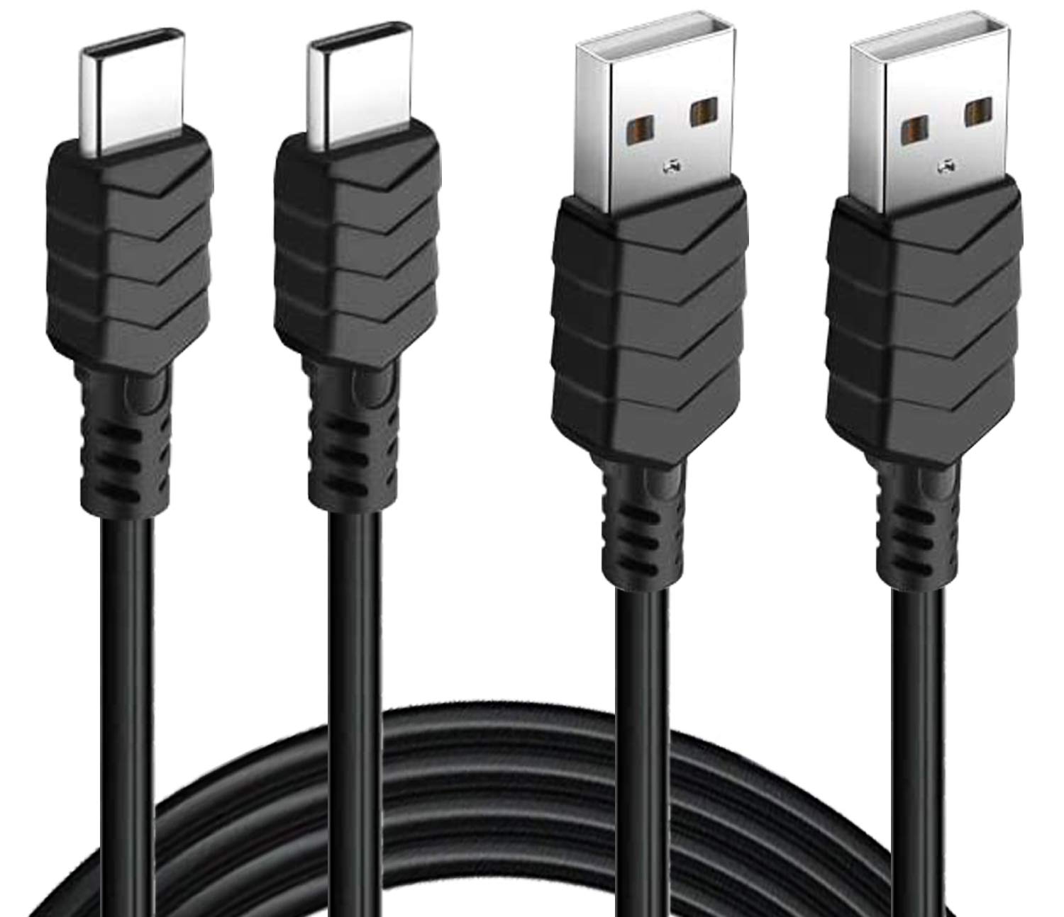PS5 Controller Charger Cable - 2 Pack Charging Cord Compatible with Playstation 5/ Xbox Series X S Xbox One Elite 2 Controller Charing Cable