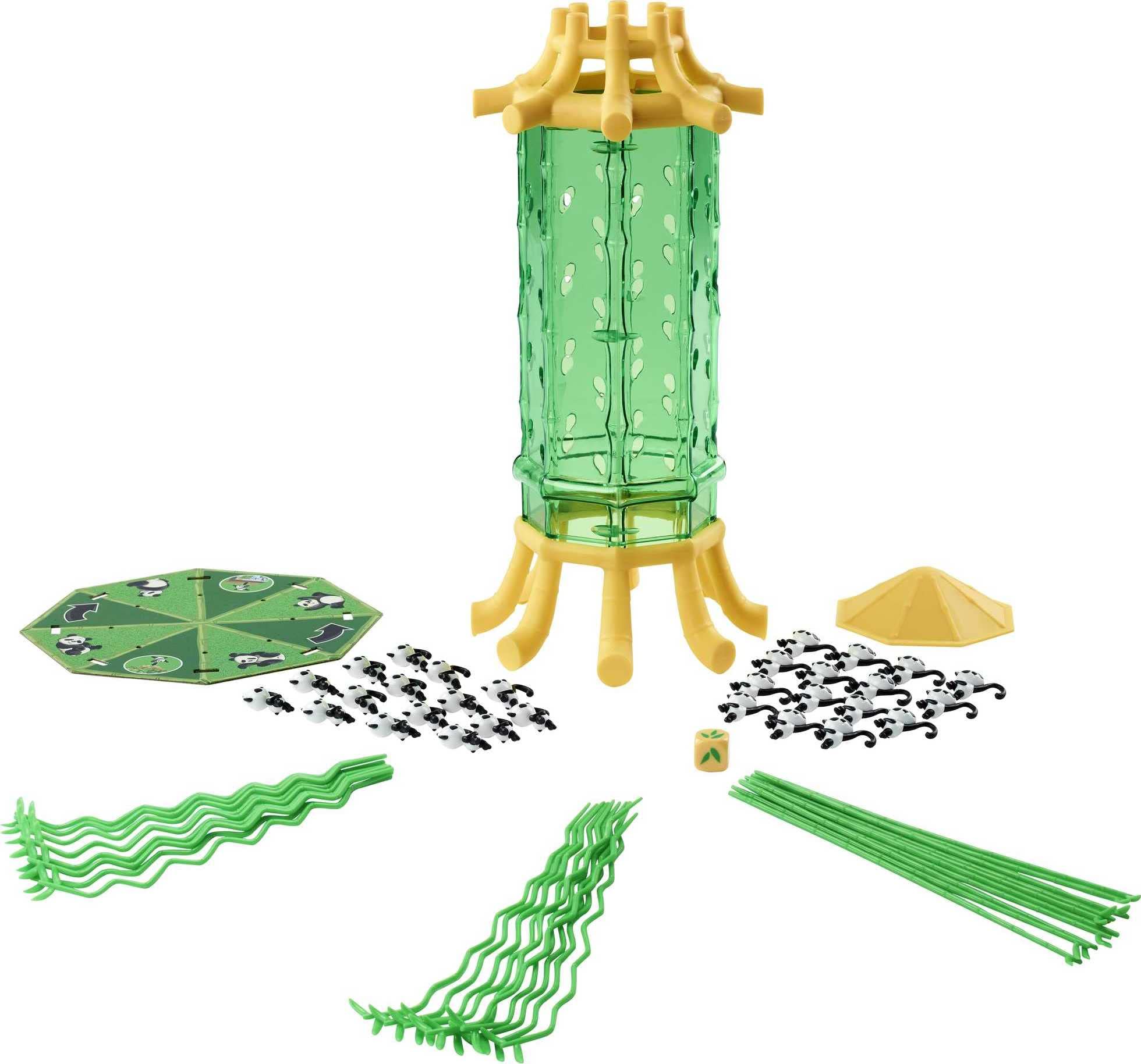 Mattel Games Tumblin’ Pandas Kids Game with Tower, Sticks & Toy Pandas, Kids Gift Ages 5 Years & Older