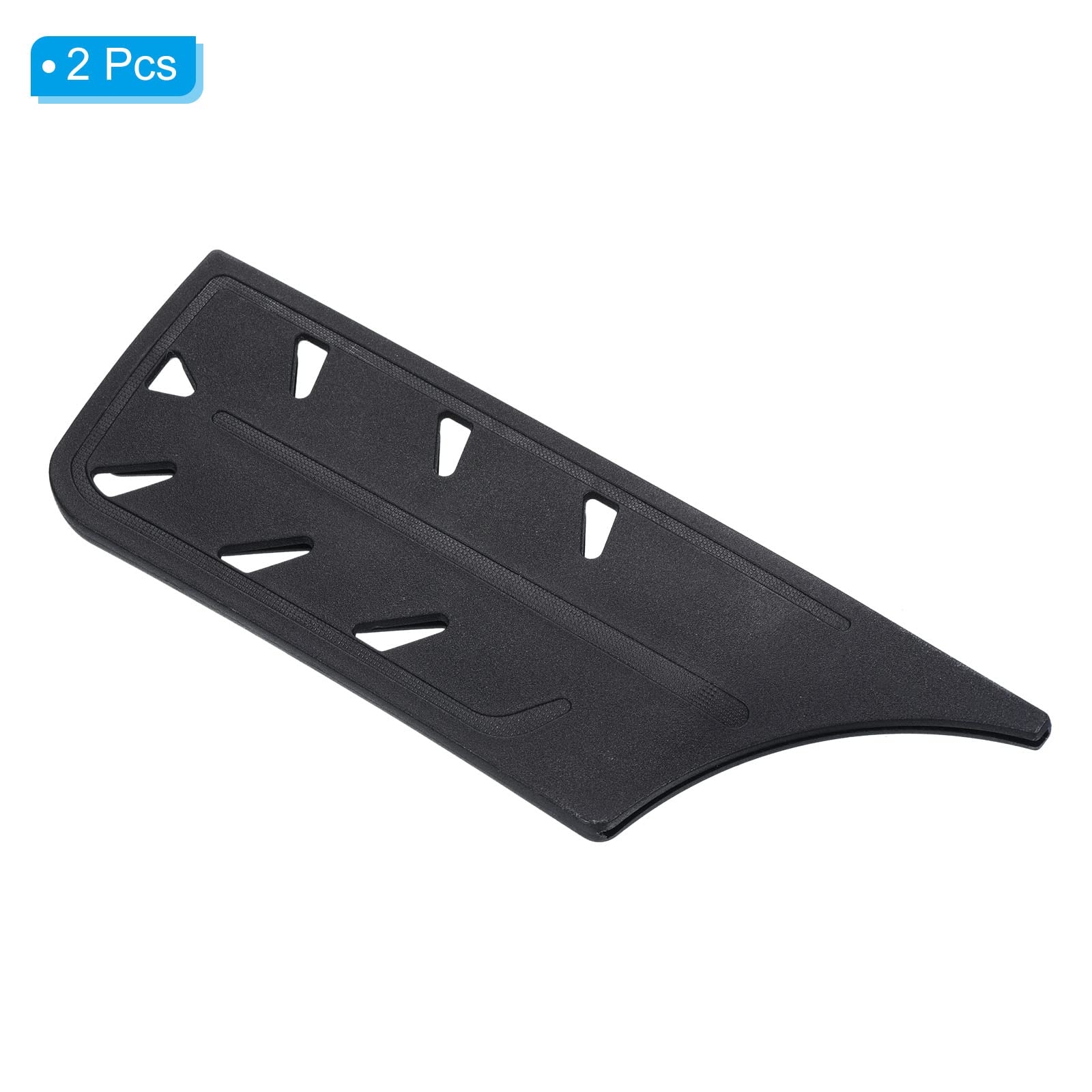 PATIKIL Plastic Safety Knife Cover Sleeves for 7" Nakiri Knife, 2 Pack Knives Edge Guard Blade Protector Universal Knife Sheath for Kitchen, Black