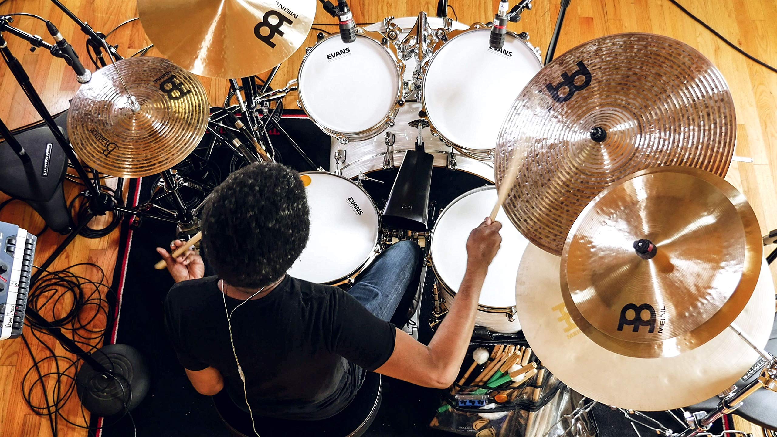 Meinl Cymbals Byzance 22" Dark Spectrum Ride, Rodney Holmes Signature — Made in Turkey — Hand Hammered B20 Bronze, 2-Year Warranty, B22SR