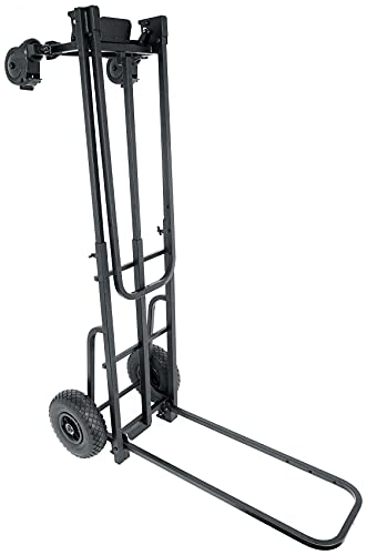ROCKVILLE Rock Cart Pro DJ Equipment Transport Roller Car 700 LB Capacity