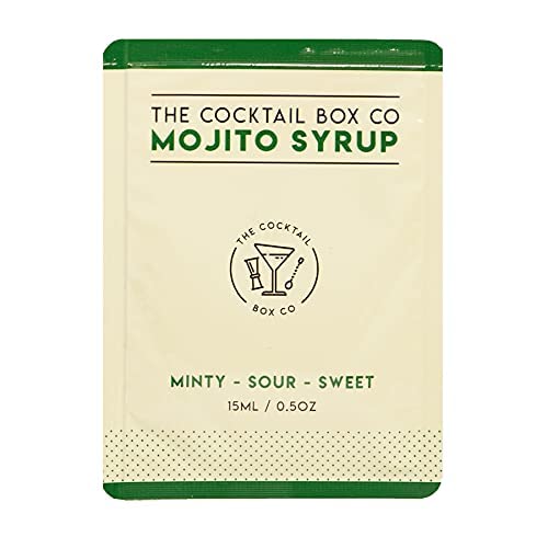 The Cocktail Box Co. Mojito Cocktail Kit - Premium Cocktail Kits - Make Hand Crafted Cocktails. Great Gifts for Him or Her Cocktail Lovers (1 Kit)