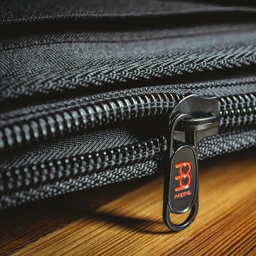 Meinl Percussion Drum Stick Bag with Extra Outside Pocket and Floor Tom Hooks β for Mallets, Brushes and Accessories, Black, Standard (MSB-1)