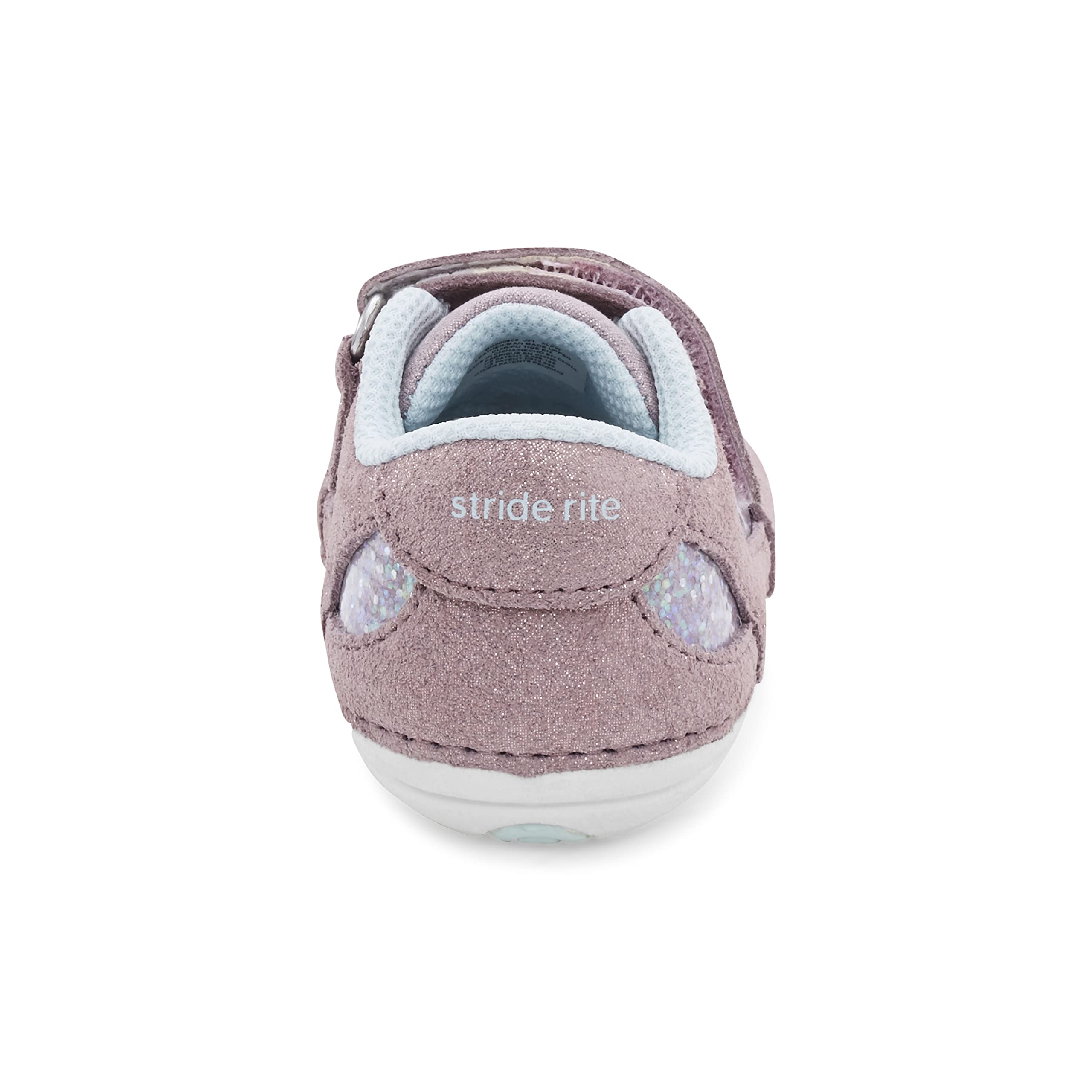 Stride Rite Baby Girls SM Jazzy Sneaker, Lavender Multi, 4 Infant