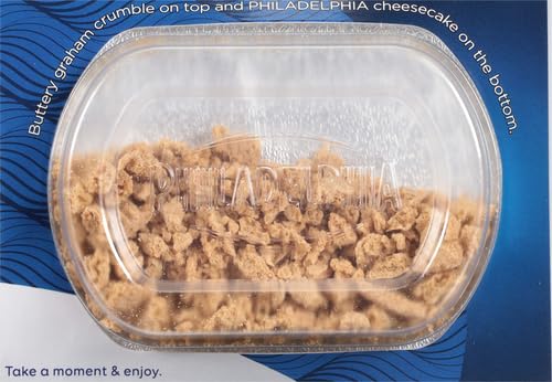 Philadelphia Original Cheesecake Crumbles (2 ct Pack, 3.25 oz Cups)