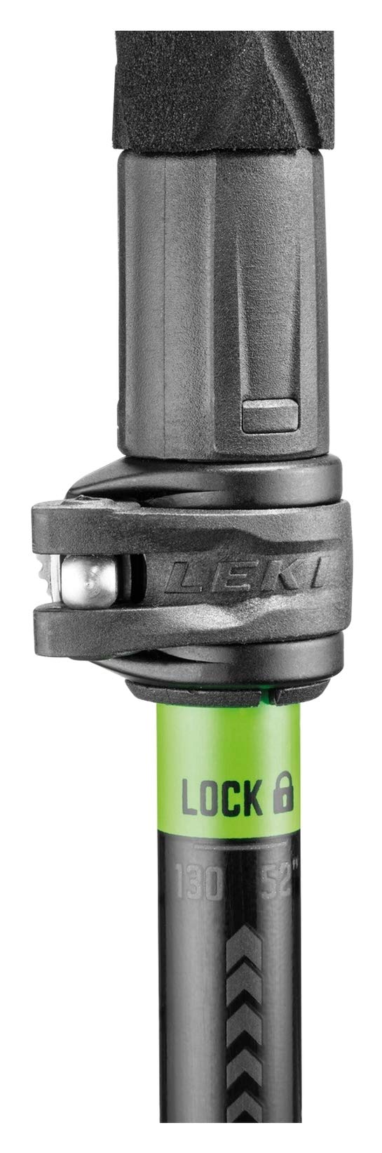 LEKI Micro Vario Carbon Black Series Pole Pair