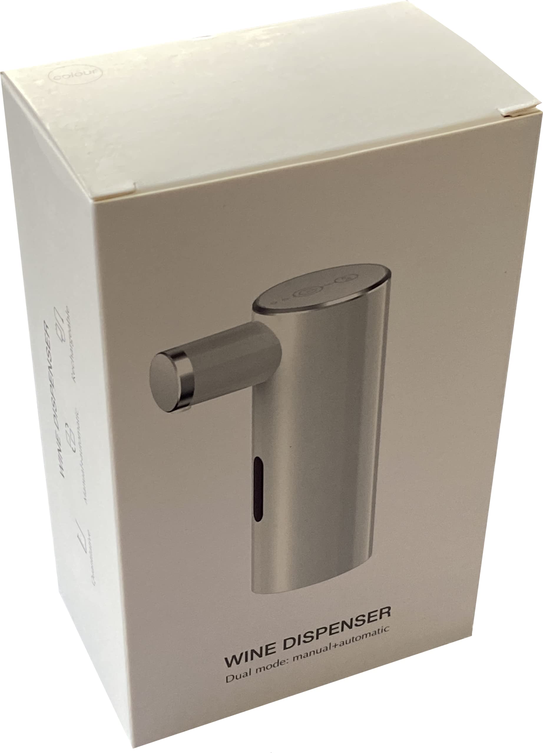 The Osobawares™ Automatic Wine and Spirits Dispenser | Wine Aerator | Cordless Design with Volume Control